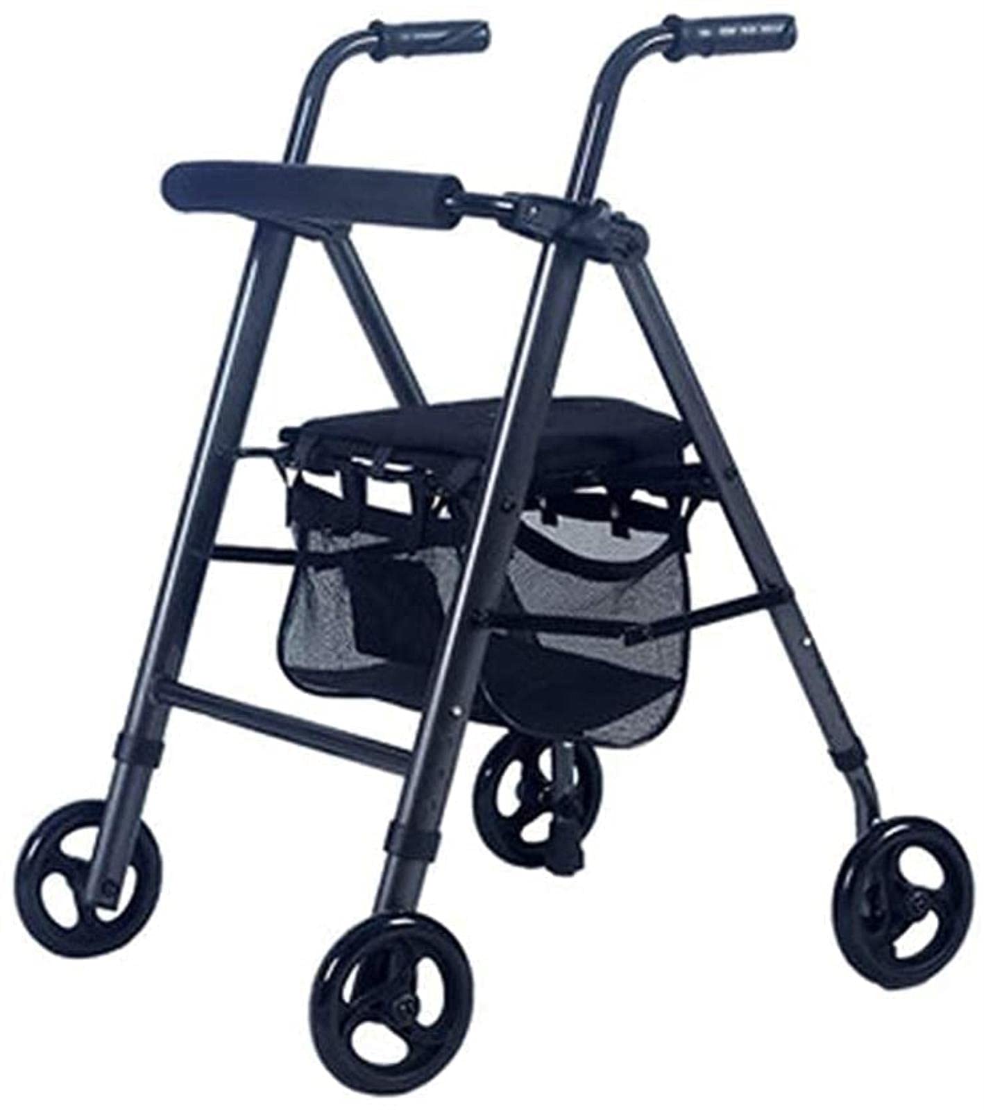 Qhyxt Rollator Walker Self Propelled Standard Walker Elderly Folding ...