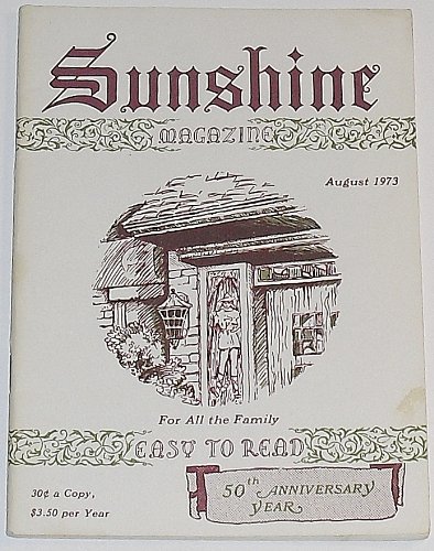 Sunshine Magazine August 1973: Various: Amazon.com: Books