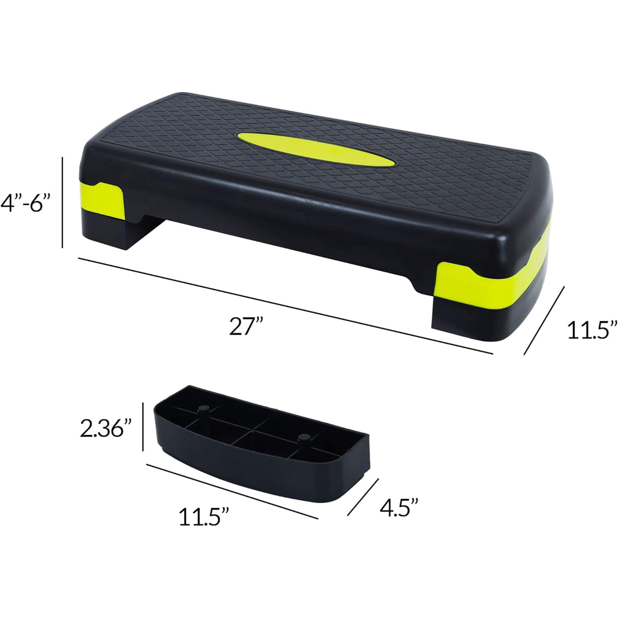 Snapklik.com : Fitvids Adjustable Workout Aerobic Stepper Step Platform ...