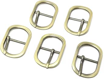 Amazon.com: Pro Bamboo Kitchen 5pcs Halter Buckle 1" Bronze Oval Center ...
