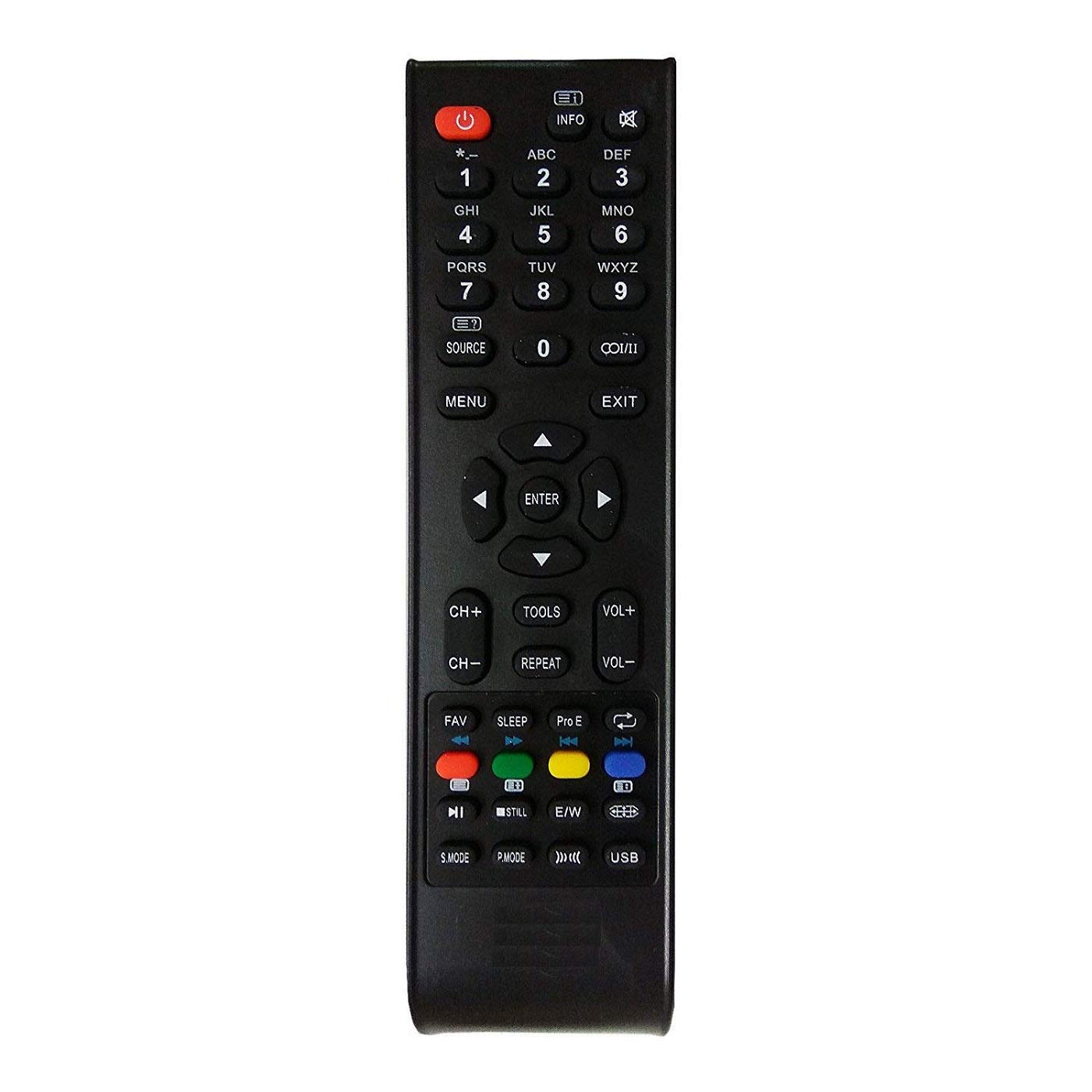 Buy BhalTech LED LCD TV Remote Control (Suitable for Reconnect Led Tv ...