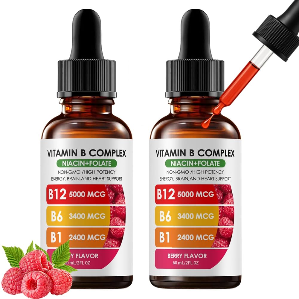 Snapklik.com : Vitamin B Complex B12 B6 B1 B3 B9, Essential Vitamin ...