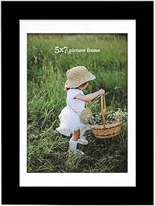Amazon.com - Generic 5x7 Picture Frame for Wall Mounting or Table Top ...