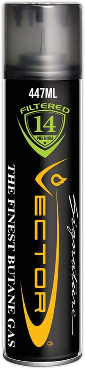Amazon.com: Vector 14x Filtered Premium Butane Gas - Jumbo - Green [VT ...