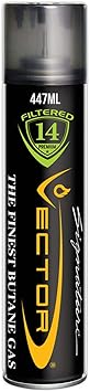 Amazon.com: Vector 14x Filtered Premium Butane Gas - Jumbo - Green [VT ...