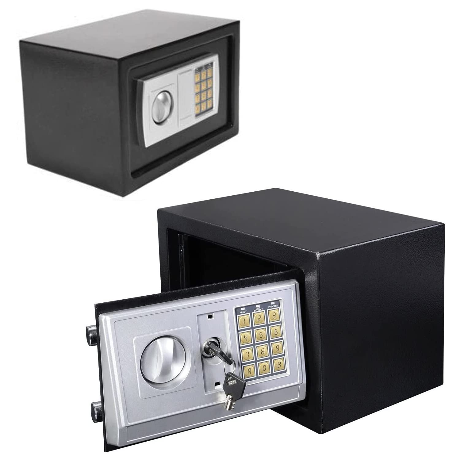 Safe Security Electronic Digital Code Safe Steel Home Safe, 8.5L-20 x ...