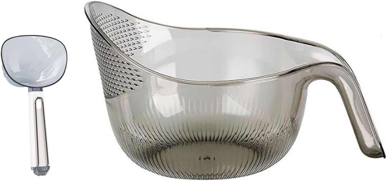 Amazon.com: Rice Washer, Rice Washer Strainer Bowl Rice Cleaner Bowl ...