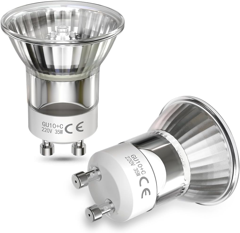 BrightArk 35W GU10 Halogen Bulbs, MR11 Halogen Mini GU10 35W Lava Lamp ...