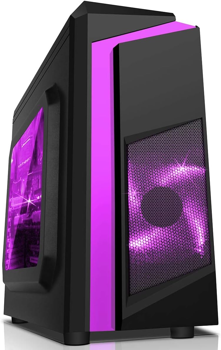 Purple Gaming PC - Intel Quad Core i7-16GB DDR3 RAM - 240GB SSD + 1TB ...