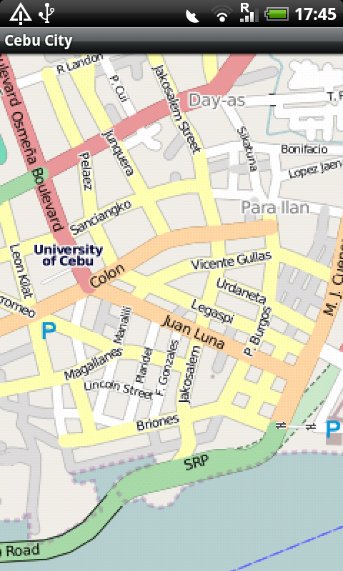 Cebu Philippines Map