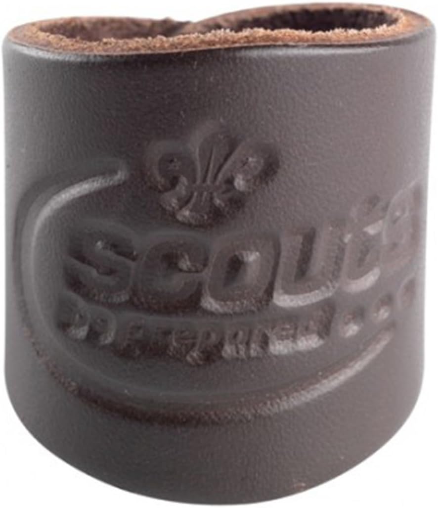 Boy Scouts Neckerchief Scarf Woggle Leather Scout Necker Woggles Plain ...