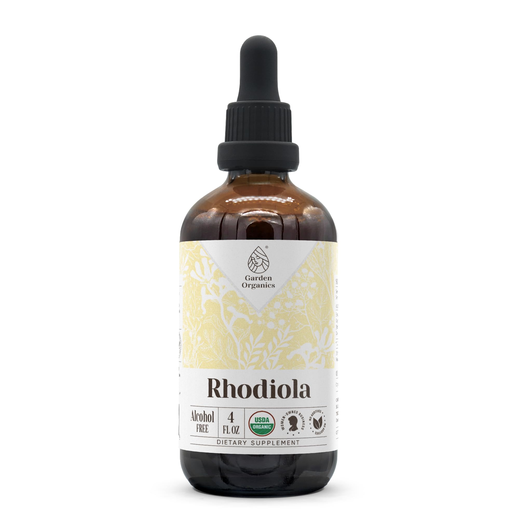 Amazon.com: Rhodiola USDA Organic | Alcohol-Free Extract, Organic ...