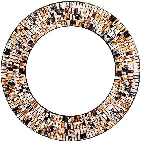 Amazon.com: Zorigs Mosaic Mirror, Mirror Wall Art Décor – Mosaic 24 ...