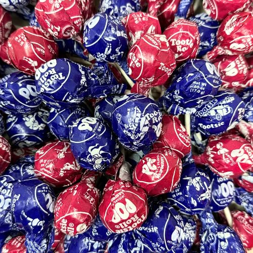 Amazon.com : Raspberry & Grape Tootsie Pops Assortment 3-lbs ...