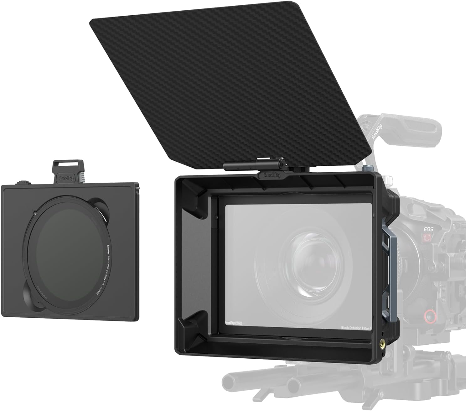 Amazon.com : SmallRig Matte Box Kit with CPL&VND Filters, Lens Hood and ...