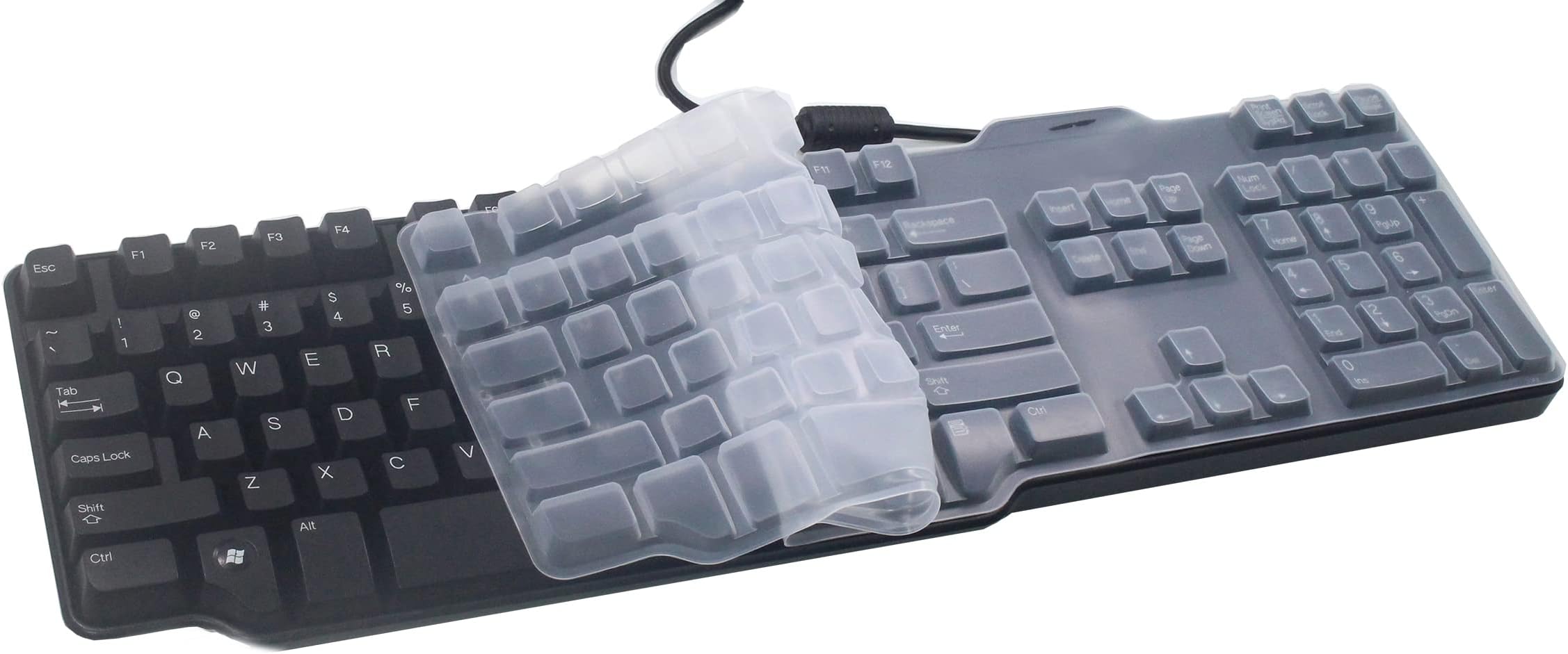 Amazon.com: Keyboard Cover for Dell L100 SK-8115 SK-3205 104-key USB ...