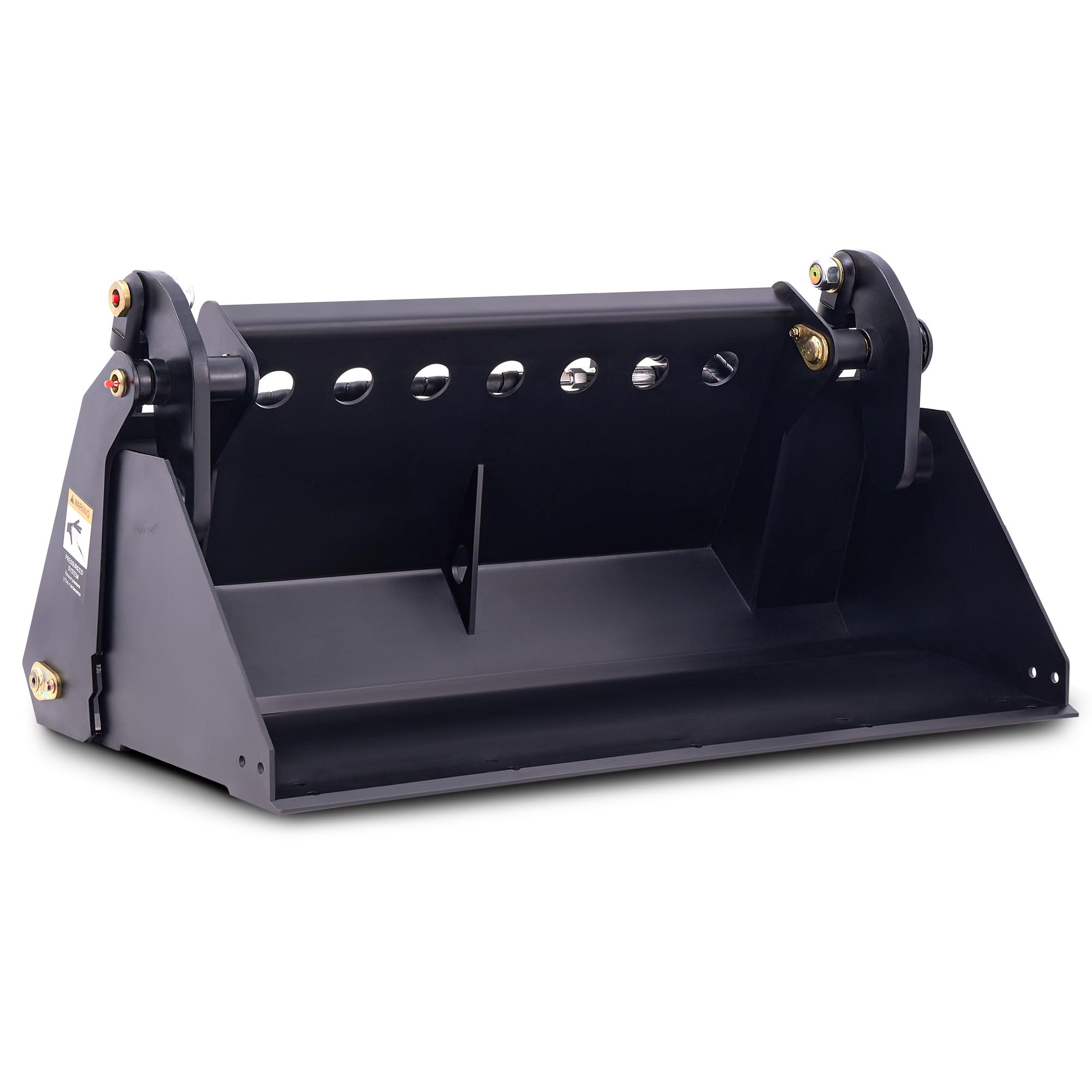 Buy AHM 4-in-1 Mini Skid Steer Bucket, 41" Multipurpose Combo Bucket ...