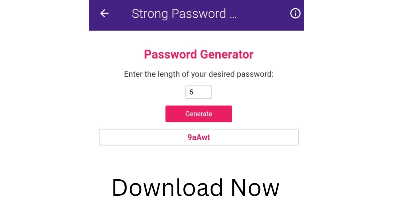 Strong Password Generator - App on Amazon Appstore