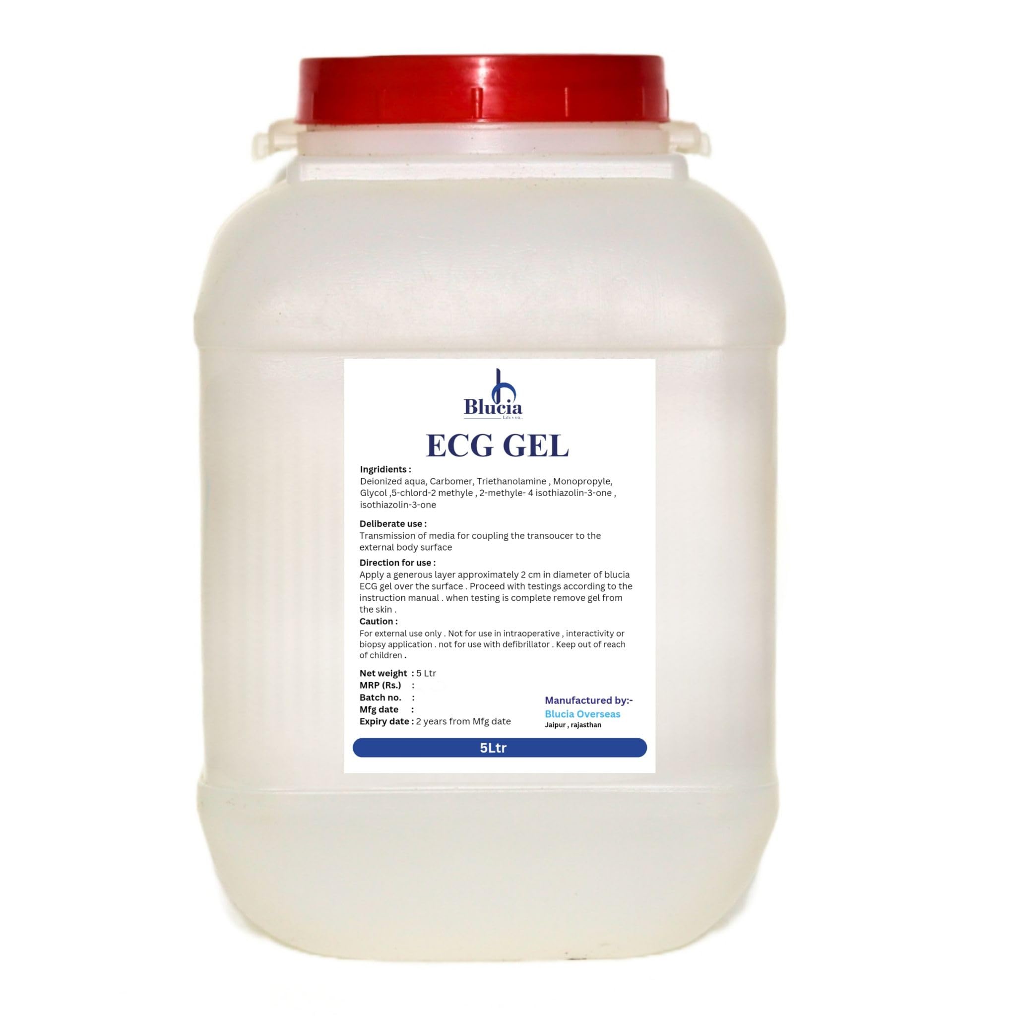 ECG gel (5kg) for ECG | sonography gel | US gel