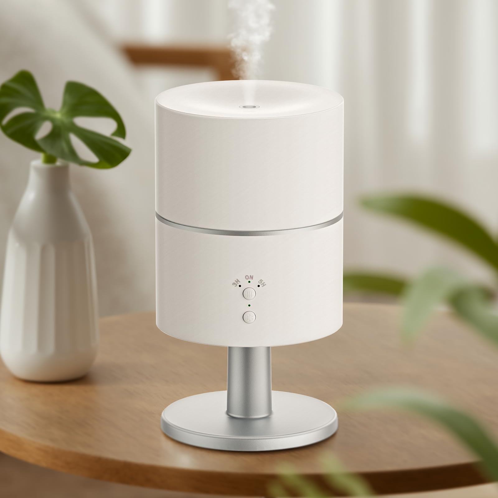 Amazon.com: ESTINHOME Essential Oil Diffuser Classic White/Warm Light ...