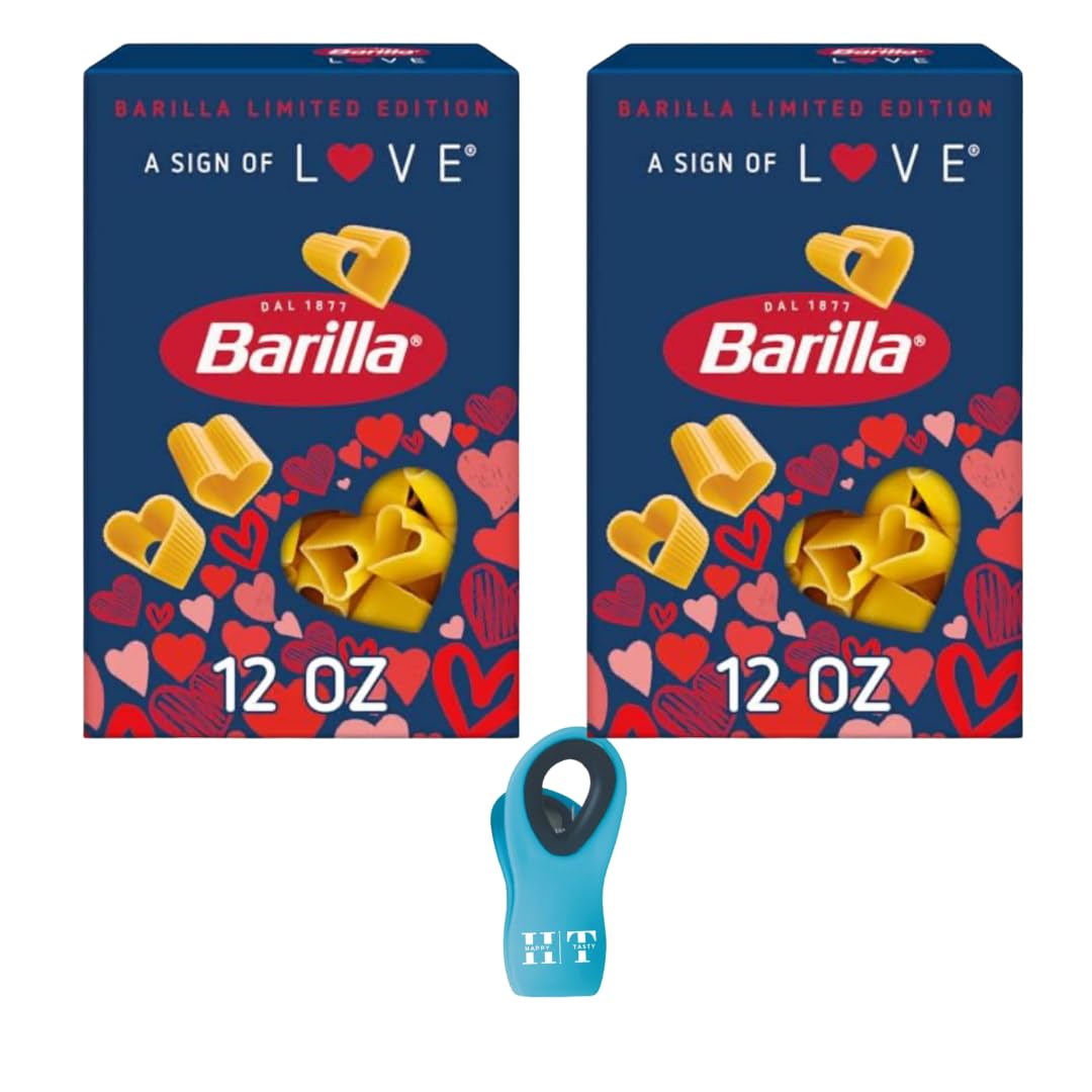 Amazon.com : Barilla Limited Edition A Sign of Love Pasta, 12 oz. Box 2 ...