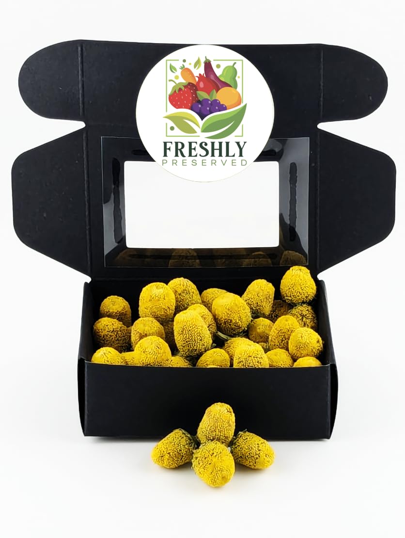 Amazon.com: Buzz Buttons Edible Flowers for Cocktails & Desserts - 20 ...