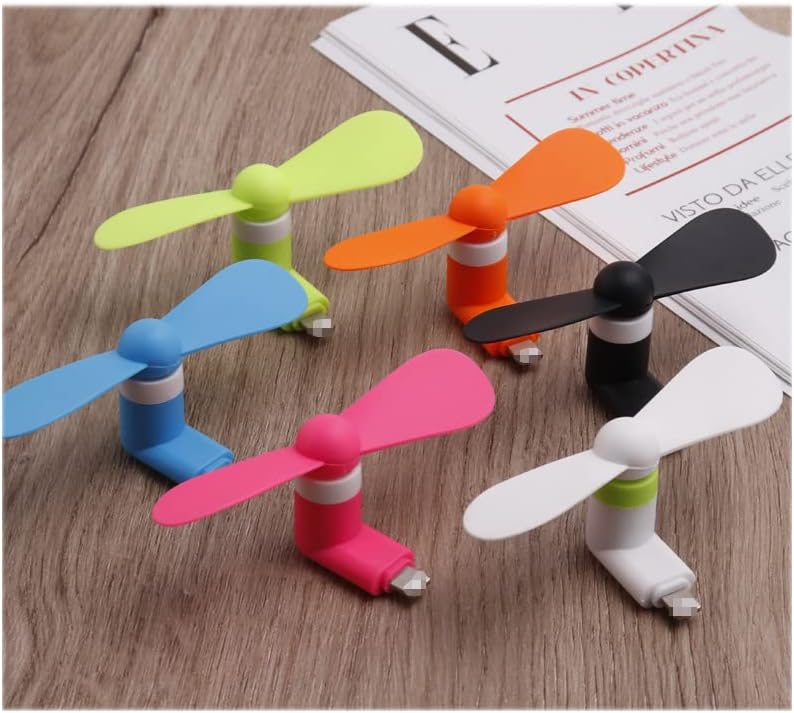 Amazon.com: TRIIFON Personal Mini USB Fan for Cellphones - 4 Pack ...