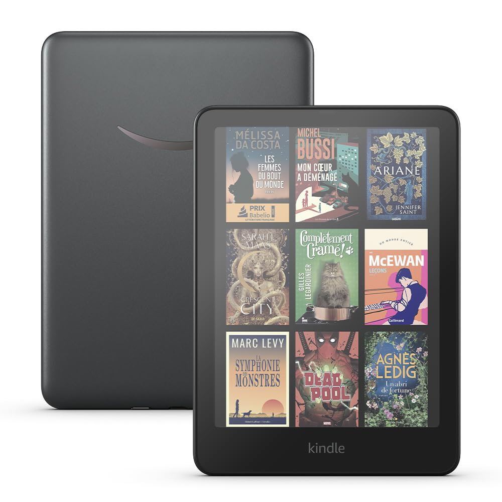 Découvrez Amazon Kindle Colorsoft Signature Edition (32 Go) | Avec affichage couleur, éclairage ...