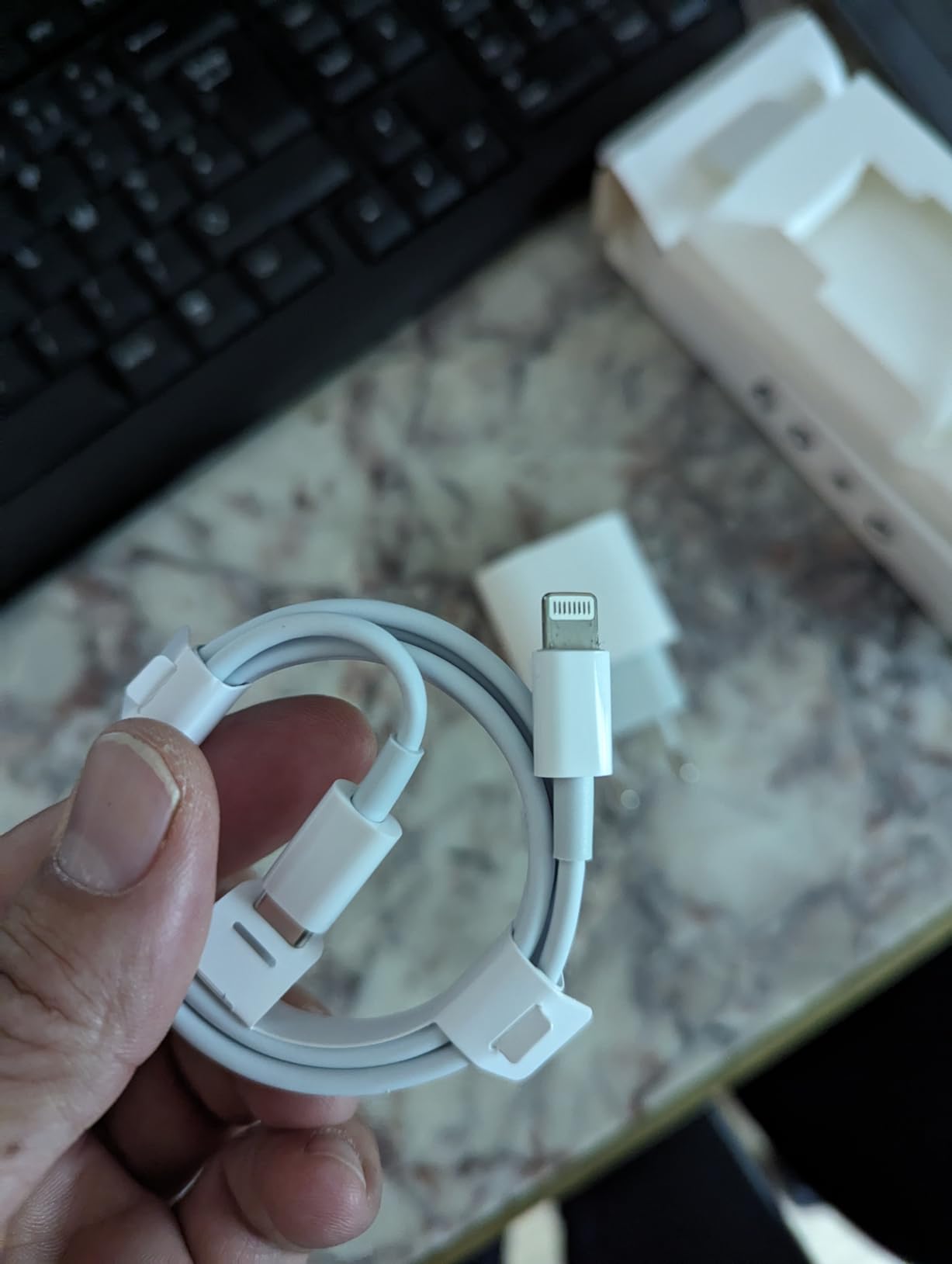 Chargeur Rapide USB C 20W, Certifié MFi Chargeur iPhone et Câble de ...