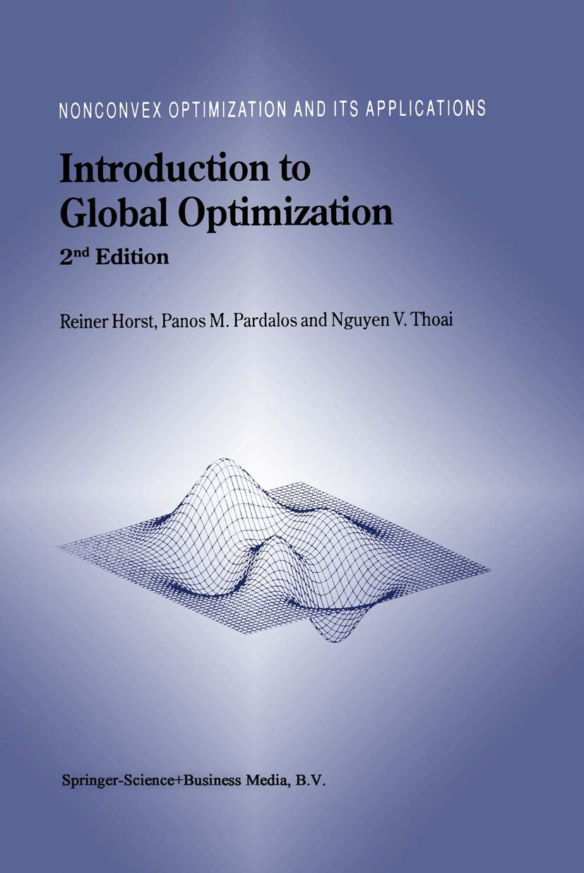 Introduction to Global Optimization (Nonconvex Optimization and Its ...