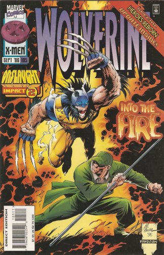 Amazon.com: Wolverine #105 (Onslaught Impact 2) Vol. 1 Sept. 1996 ...