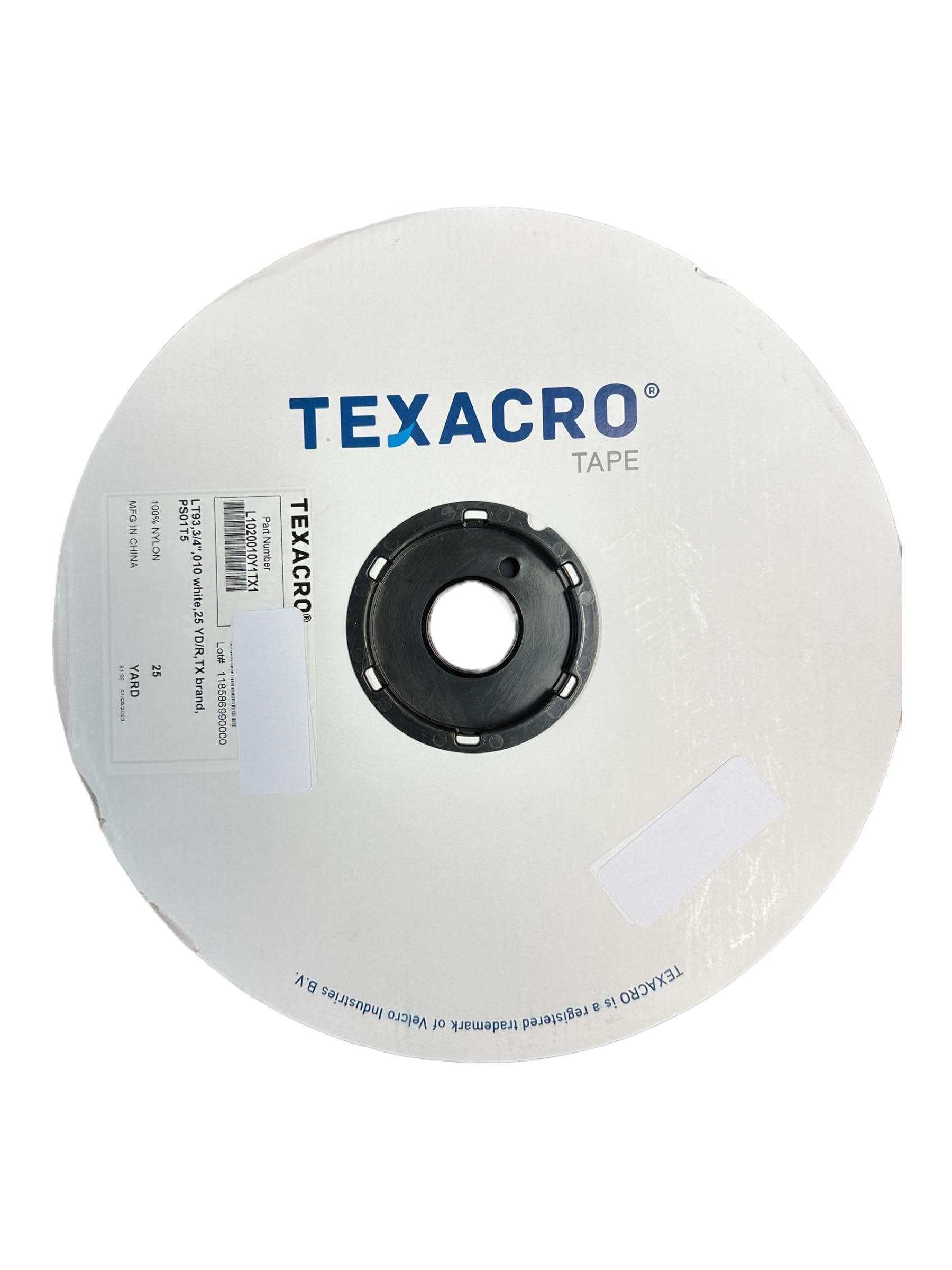 【面ファスナー】TEXACRO Loop 71/WI07525 70/71 ベルクロ粘着式ループ側のみ:3/4インチ x 75フィート/ループ ...