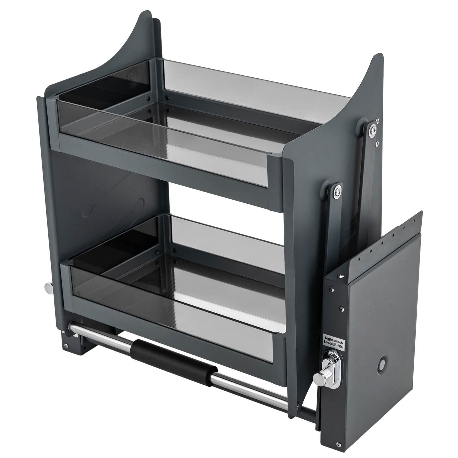 Amazon.com: Surneis 24 Inch Pull Down Cabinet Organizer, Blind Corner ...