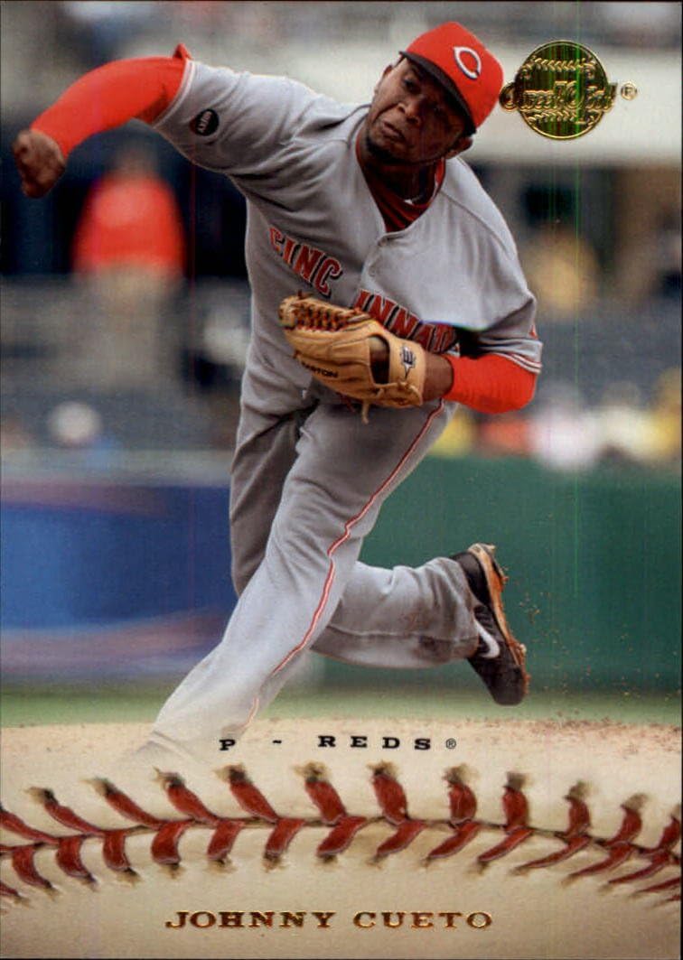 Amazon.com: 2009 Sweet Spot Baseball Card #57 Johnny Cueto ...