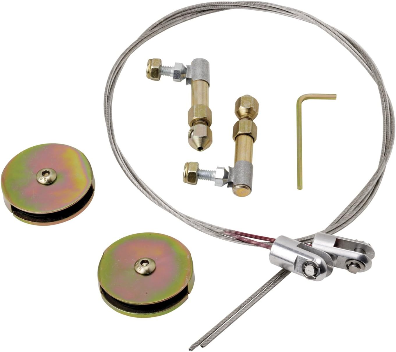 Lokar DLR-2100 Universal Door Latch Cable Release Kit, Hood Release ...