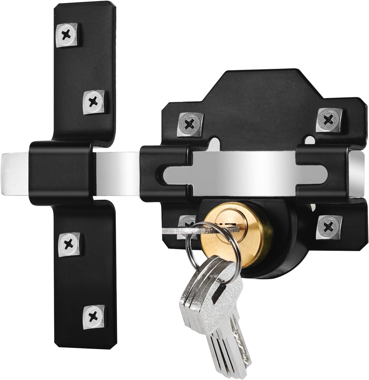 Double Locking Long Throw "Cays" Lock 50mm : Amazon.co.uk: DIY & Tools