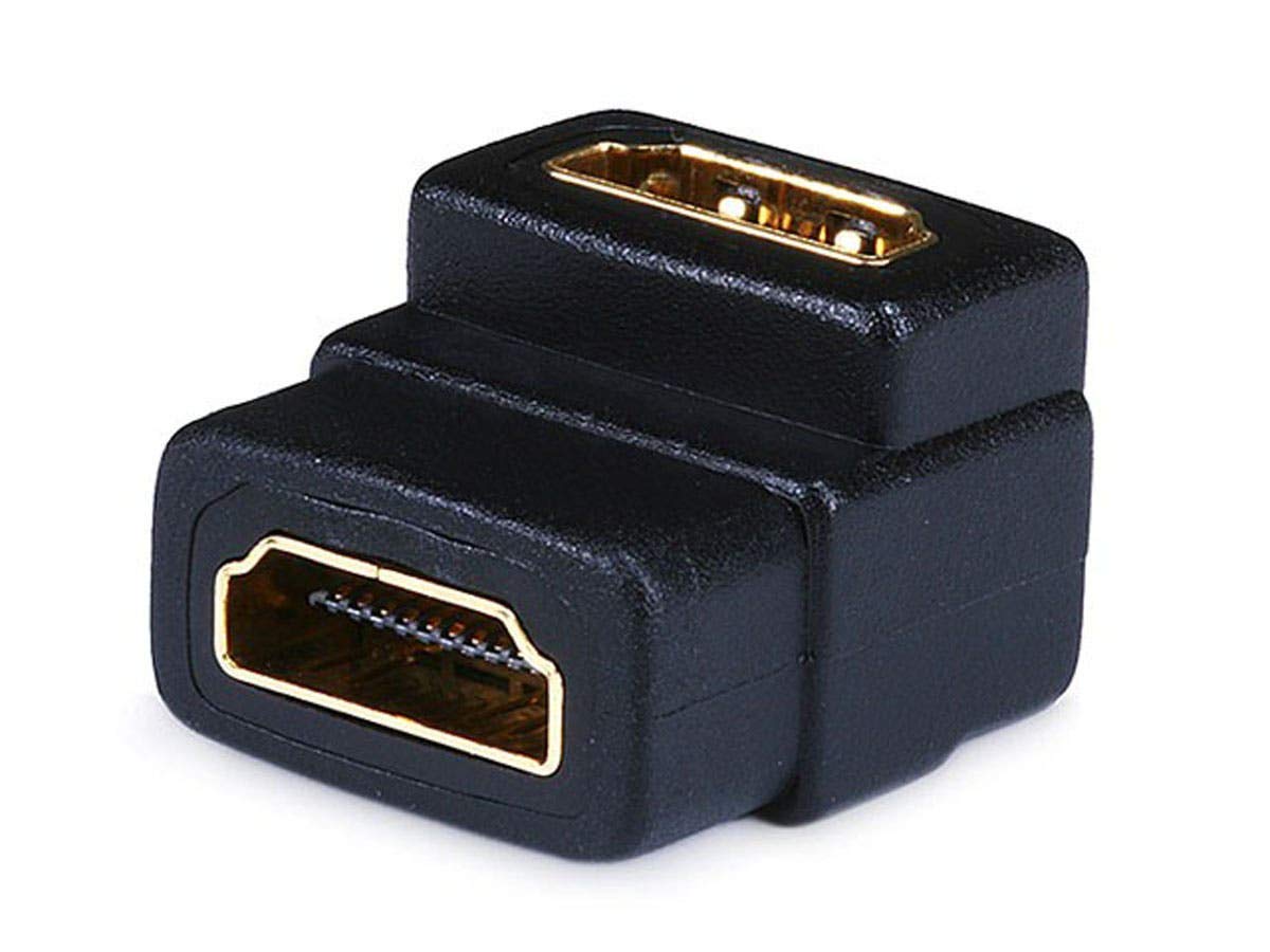 Amazon.com: Monoprice HDMI Coupler (Female to Female) - 90 Degree ...