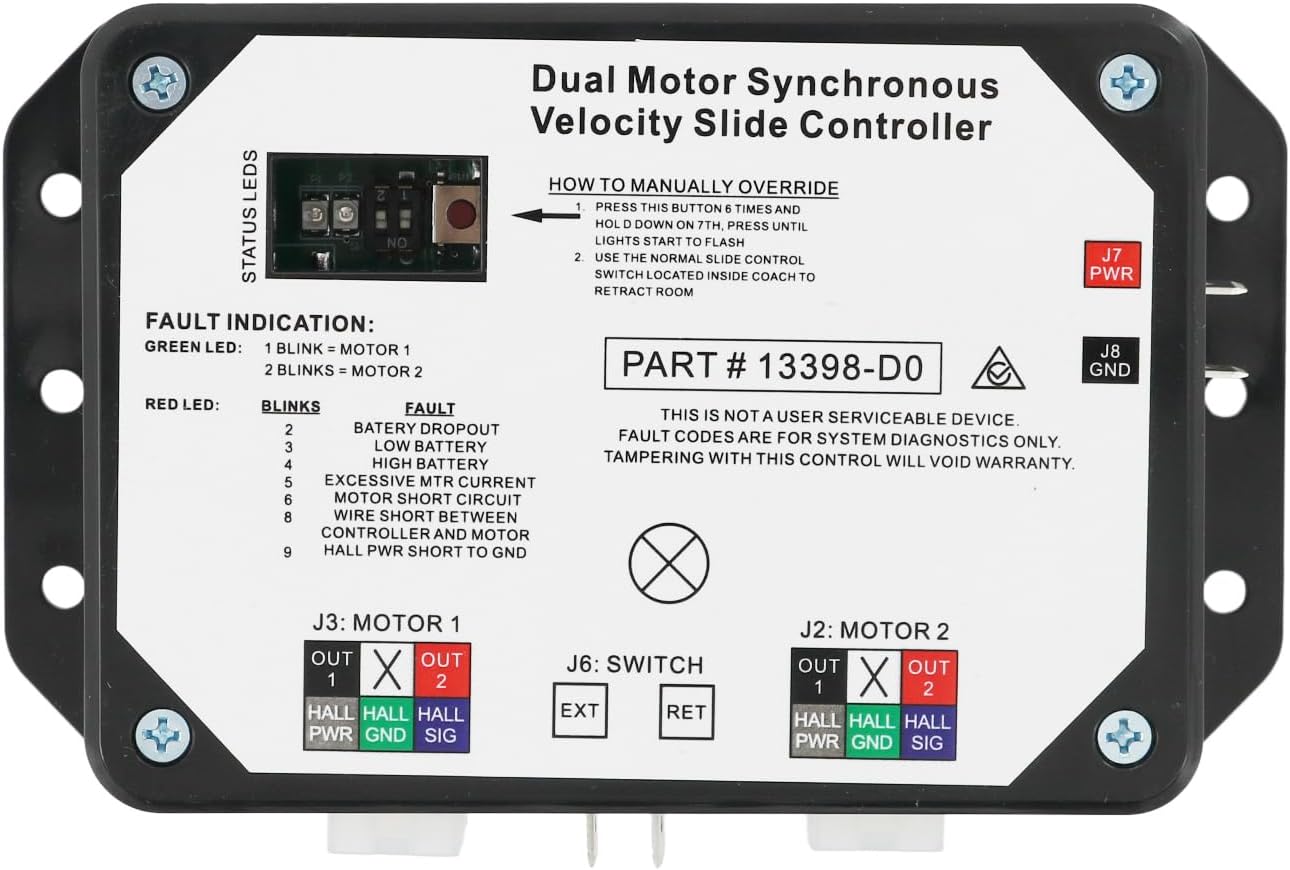 Amazon.com: Nirakoka Dual Motor Synchronous Velocity Slide Controller - Replace Part #13398-D0 ...