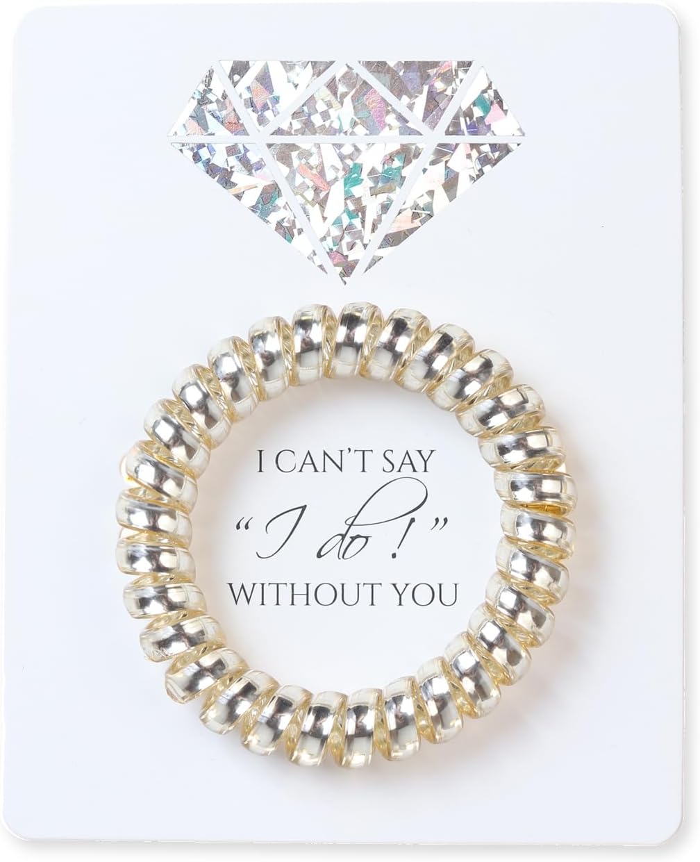 Amazon.com : 8 Pack Bridesmaid Gifts Satin Bridesmaid Scrunchies Soft ...