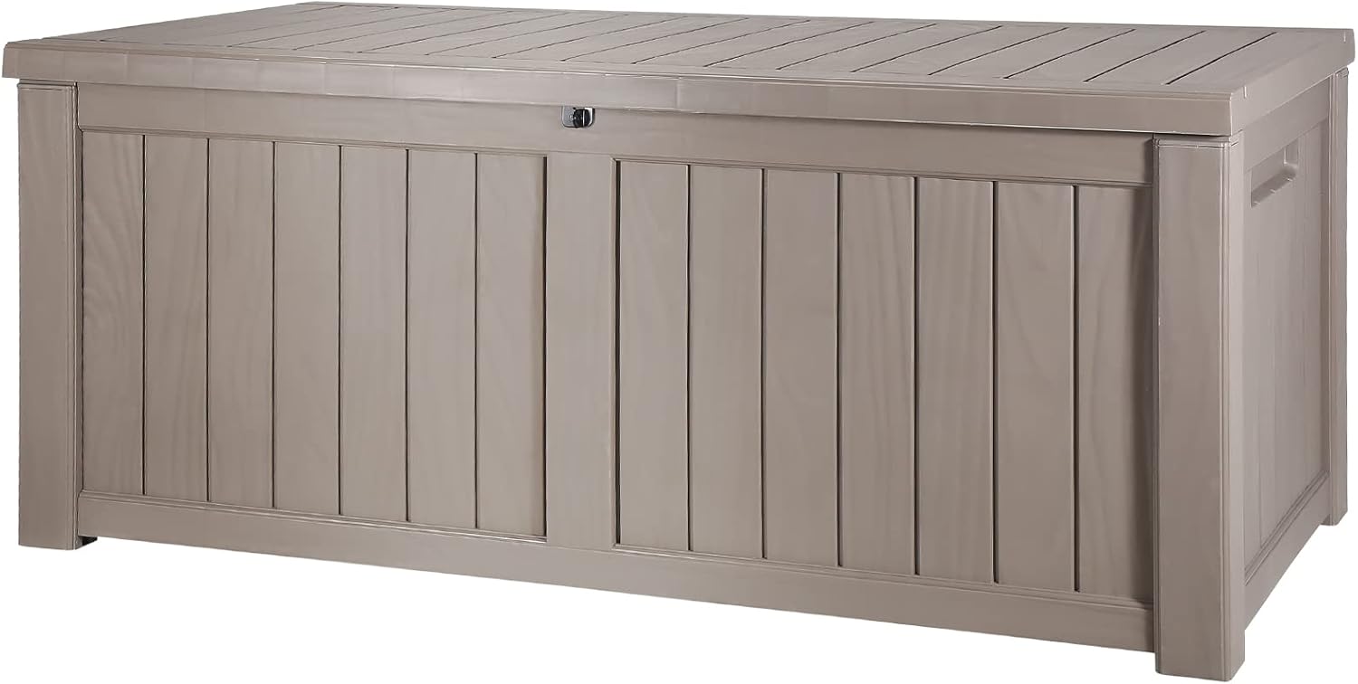 VEVOR Caja de cubierta, 120 galones, 56.3 x 26.6 x 23.8 pulgadas, caja ...