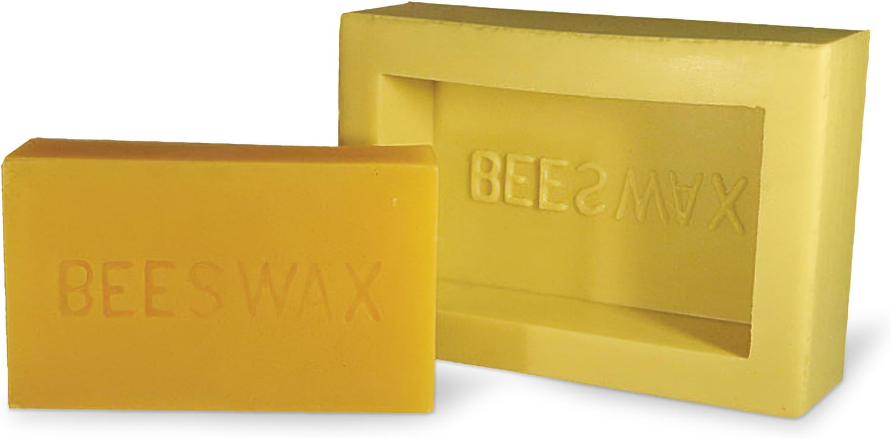 Amazon.com: Silicone Beeswax Mold - Makes 2 x 1 lb Blocks with The Word ...