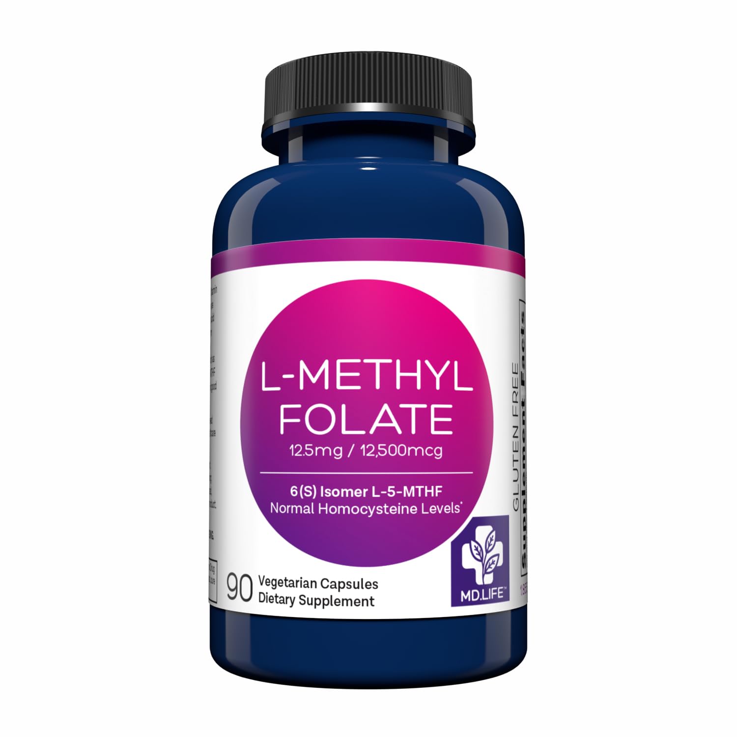 Snapklik.com : MD Life L Methylfolate 12.5mg - Professional-Grade ...