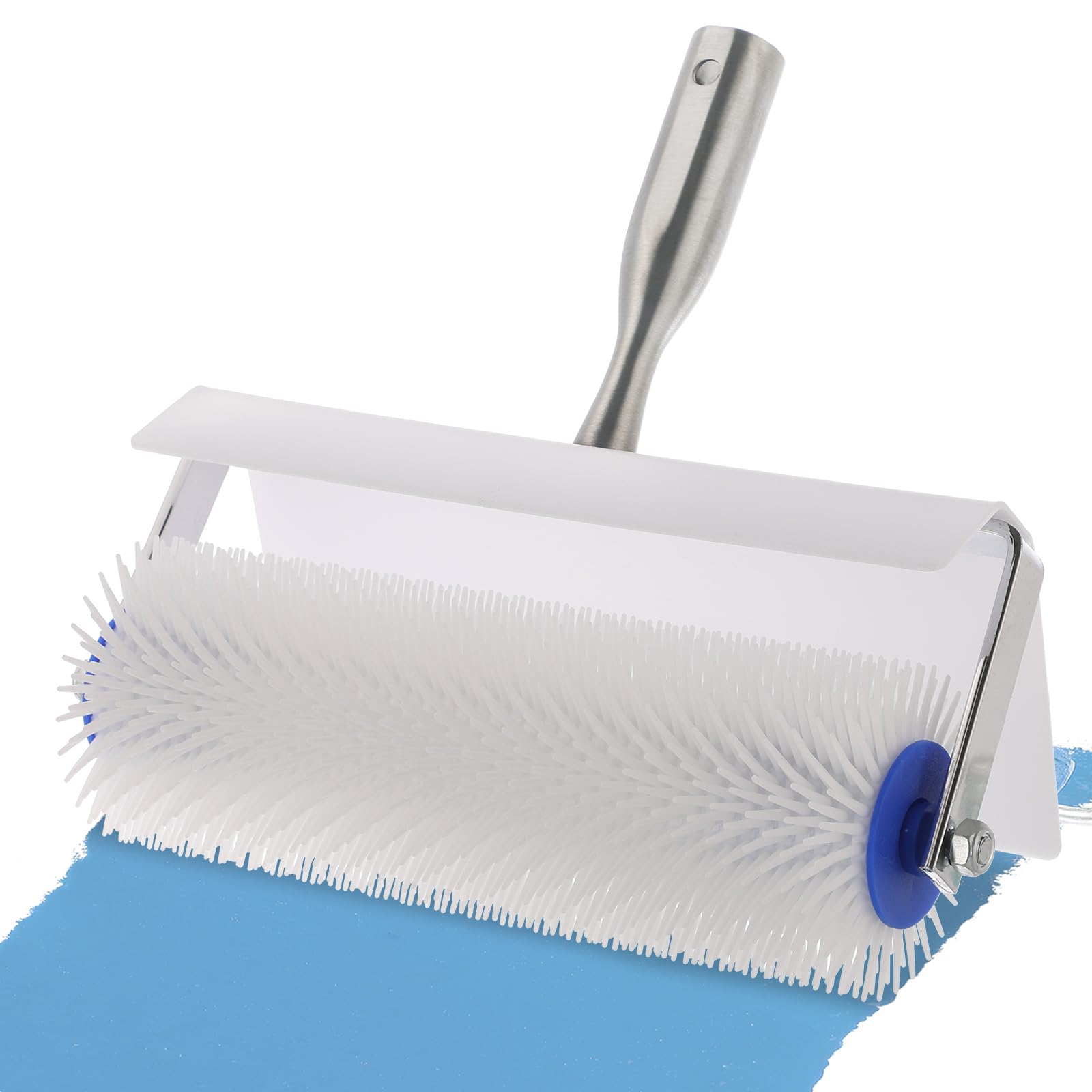 NYXOVA Spiked Screeding Compound Roller, 23cm/10'' Aeration Latex Floor ...