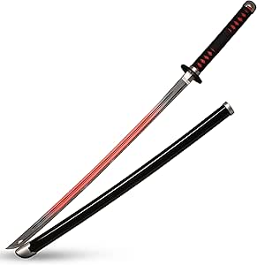 Cosplay Prop Replica Demon Slayer Tanjiro Kamado Wooden Blade Nichirin ...