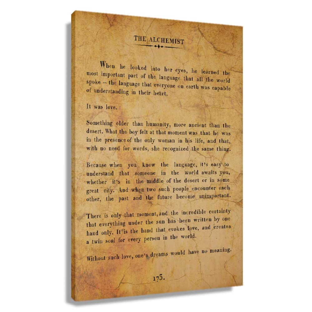 Alchemist Book Quotes