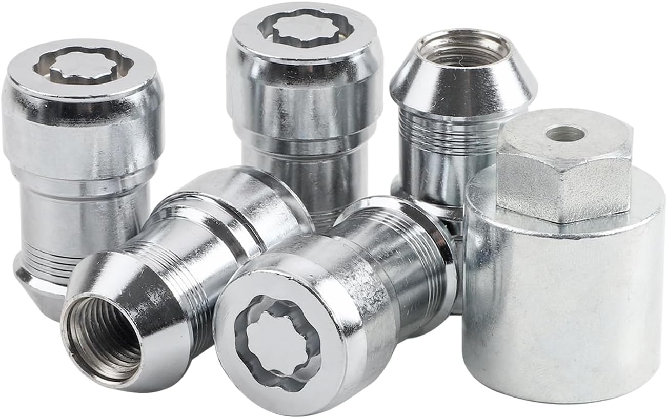 Amazon.com: ZONFANT Locking Lug Nuts, M14*1.5 Wheel Locks Set Kit ...