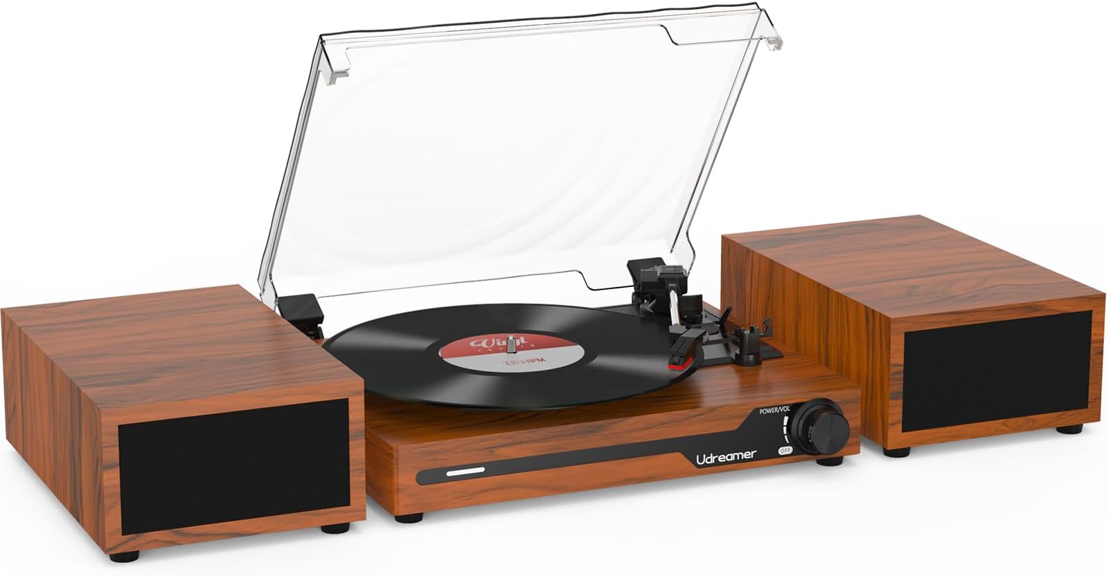 Gemini TT-900BW Stereo Turntable Music System - Belt Drive - Bluetooth ...