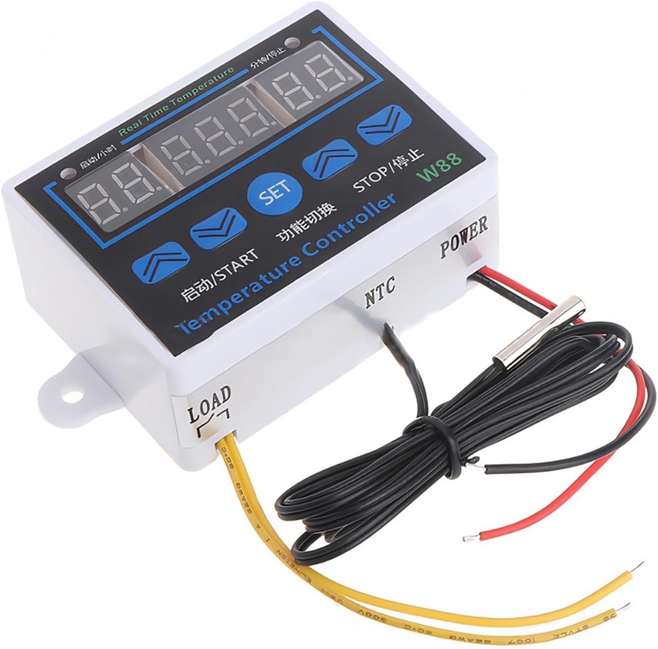 Smart Thermostat, XH-W1411 12V 10A Digital LED Temperature Controller ...