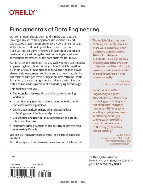 Snapklik.com : Fundamentals Of Data Engineering: Plan And Build Robust Data Systems