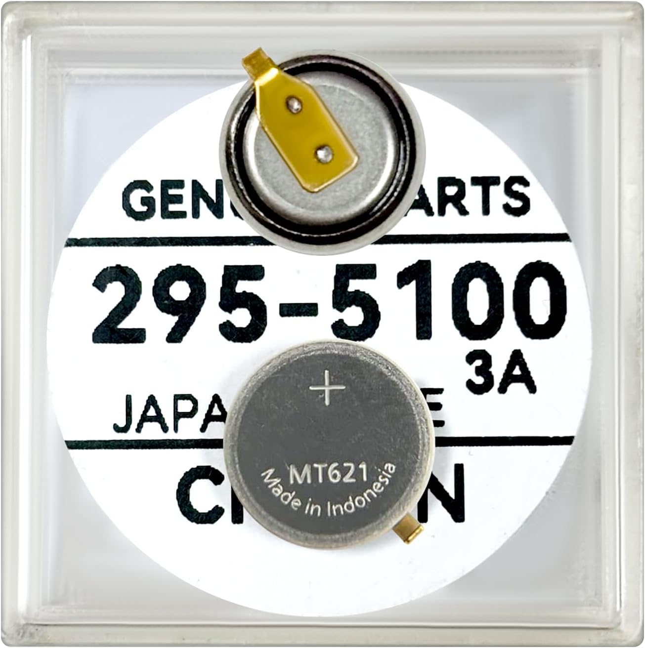 Amazon.com: SHENMZ 295-5100 Rechargeable Battery Capacitor for Citizen ...